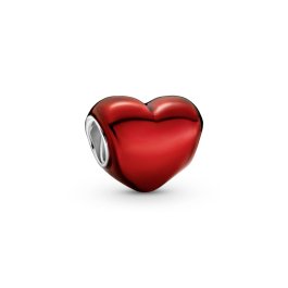 Metallic Red Heart Charm | Official Pandora™ Malta
